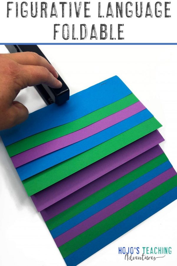 Figurative Language Foldable - HoJo's Teaching Adventures, LLC