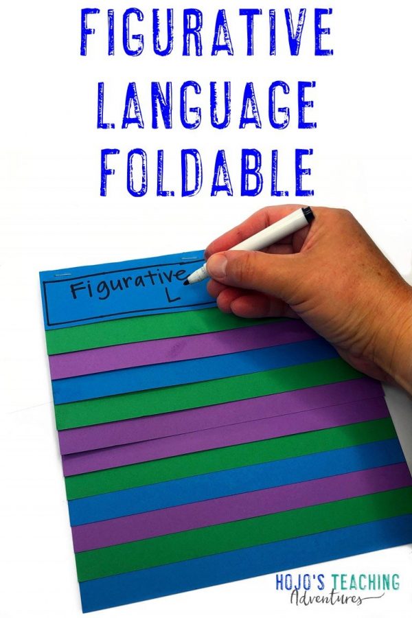 Figurative Language Foldable - HoJo's Teaching Adventures, LLC