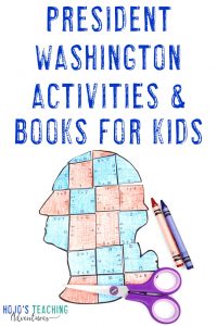 George Washington Presidents Day Math Activities & Books | Get Freebie