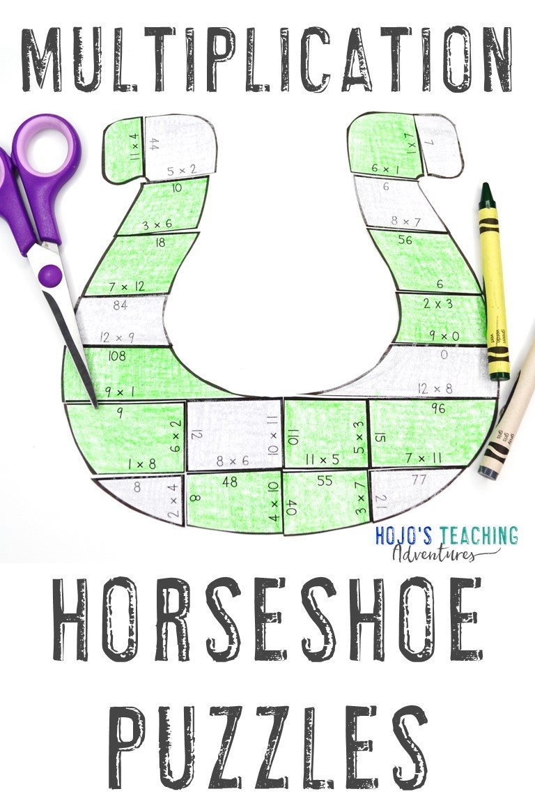 Horseshoe Activities & Books for Kids - HoJo's Teaching Adventures, LLC