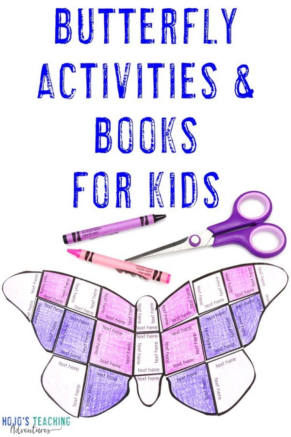 Butterfly Activities & Books for Kids - HoJo's Teaching Adventures, LLC