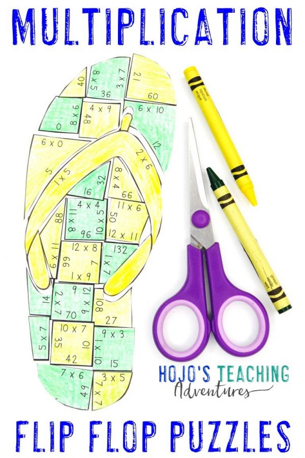 Flip Flop Activities for Kids - HoJo's Teaching Adventures, LLC