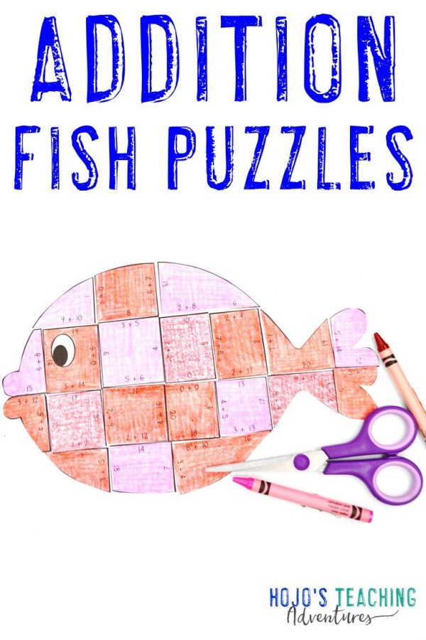 Fish Math Activities for Basic Math Fact Practice - HoJo's Teaching ...