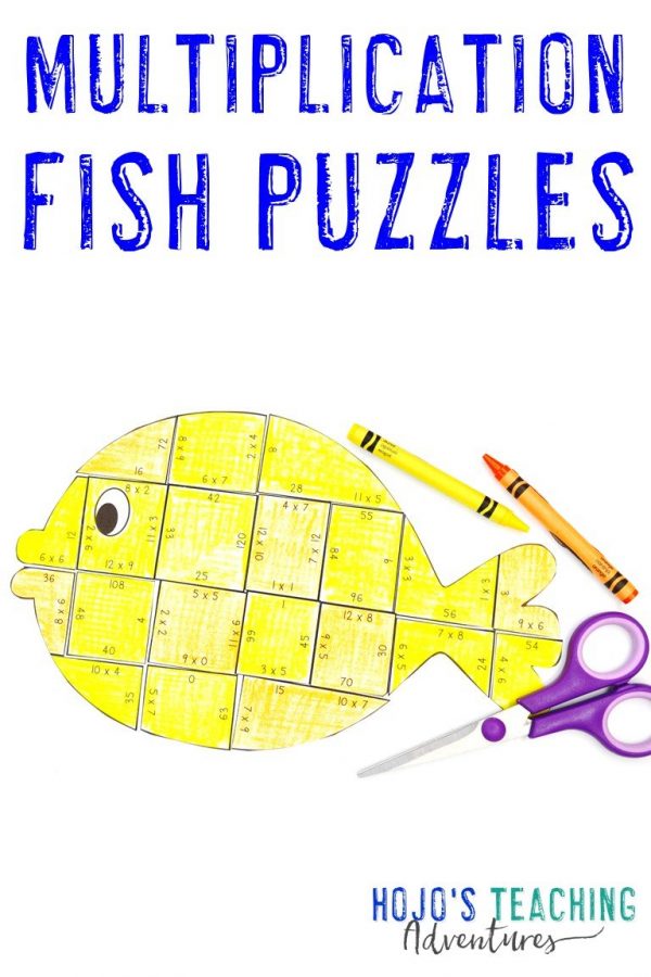 Fish Math Activities for Basic Math Fact Practice - HoJo's Teaching ...