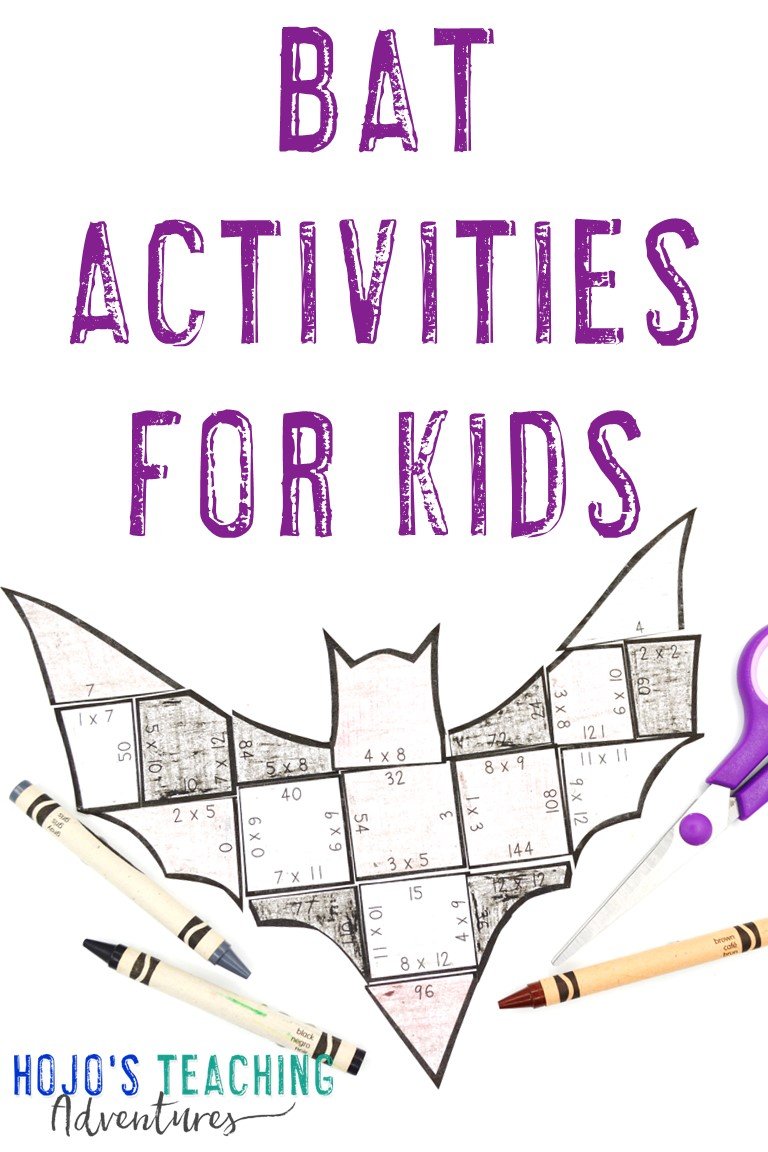 Bat Activities for Kids - HoJo's Teaching Adventures, LLC