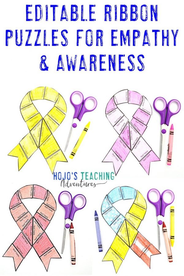 FREE Ribbon Awareness Activities for Kids - Hojo's Teaching