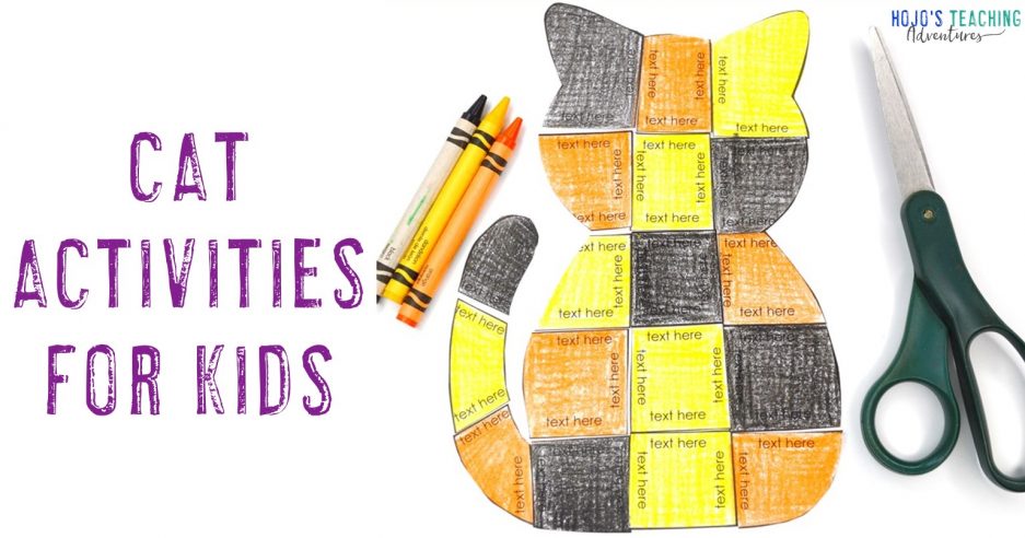 Cat Activities for Kids - Hojo's Teaching Adventures | Get Freebies