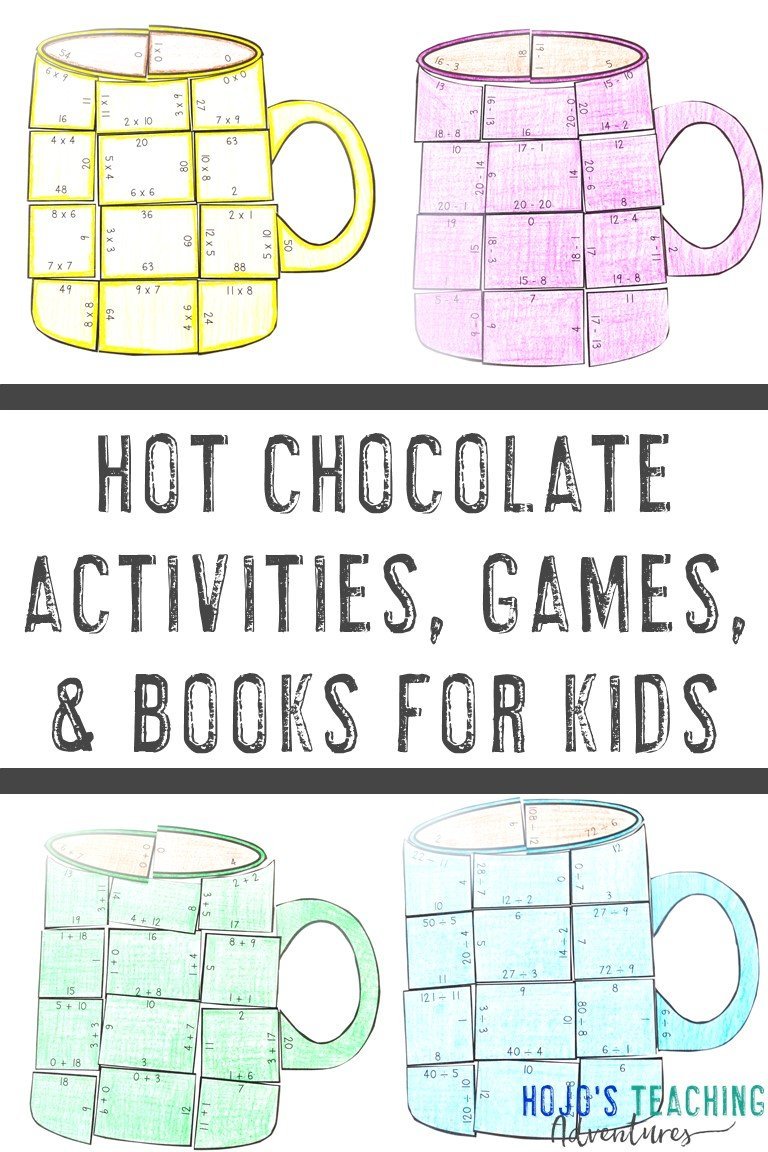 Hot Chocolate Activities for Kids - HoJo's Teaching Adventures, LLC
