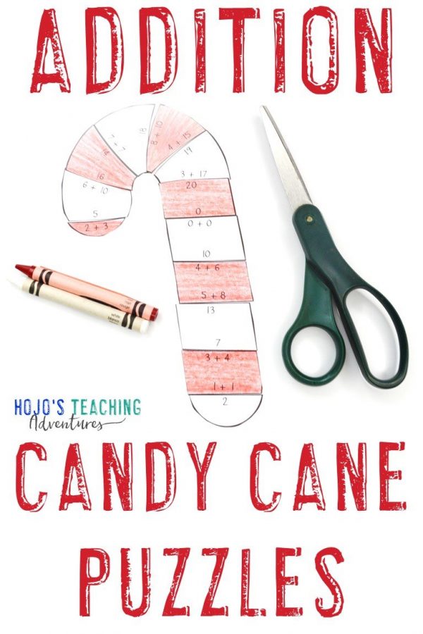 Candy Cane Activities For Kids - HoJo's Teaching Adventures, LLC