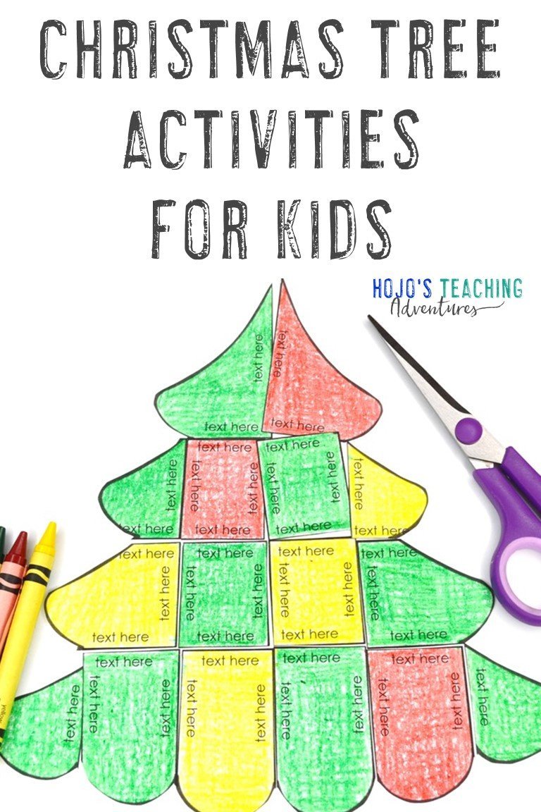 Christmas Tree Activities & Books for Kids - Hojo's Teaching
