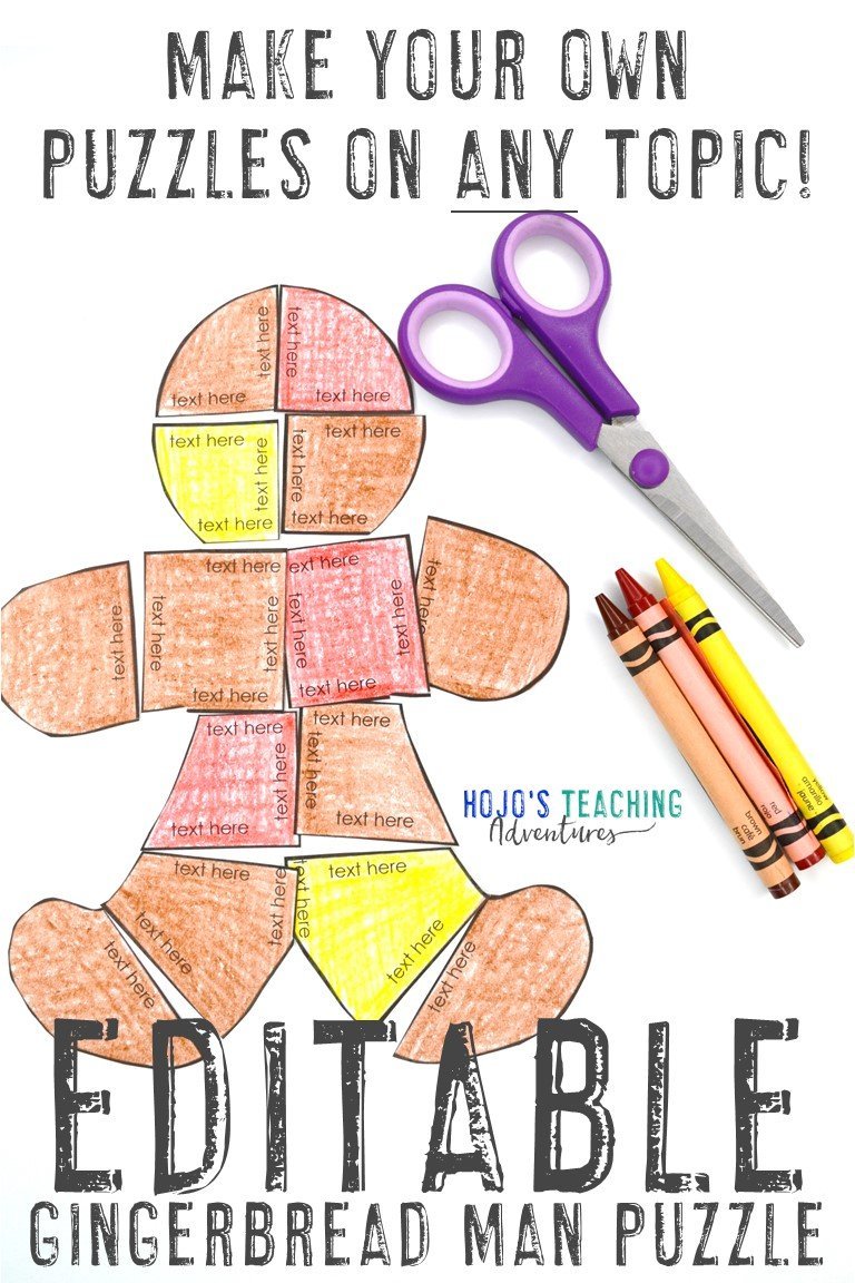 Gingerbread Activities & Books for Kids - HoJo's Teaching Adventures, LLC