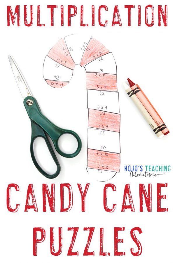 Candy Cane Activities For Kids - HoJo's Teaching Adventures, LLC