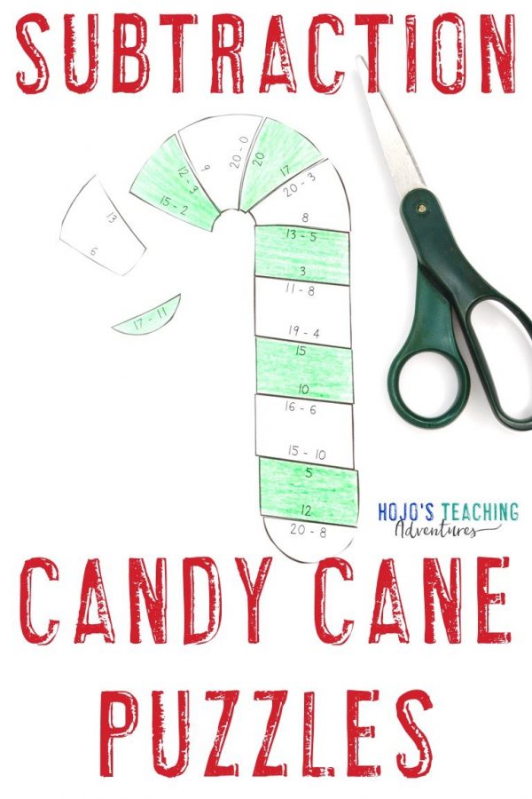 Candy Cane Activities For Kids - HoJo's Teaching Adventures, LLC