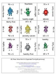 2 Digit Place Value Distance Learning Game, Activities, or Worksheet ...