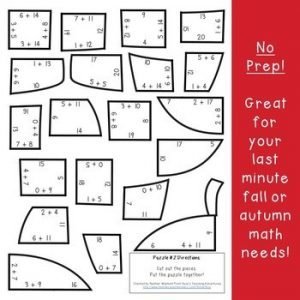 ADDITION Acorn Math Game | Autumn Activities | Make a Fall Bulletin ...