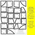 ADDITION Egg Puzzles | Easter Math Centers, Activities, or Fact Fluency ...