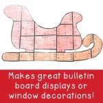 ADDITION Santa Sleigh Math Activity | Christmas Centers, Puzzles, or ...