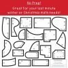 ADDITION Santa Sleigh Math Activity | Christmas Centers, Puzzles, or ...