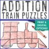 ADDITION Train Activity: Polar Express Games, Worksheet Alternatives ...