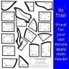 DIVISION Apple Math Centers | Fall Activities, Games, Review, or ...