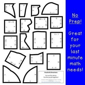 DIVISION Black History Month Math Puzzles | Martin Luther King Jr ...