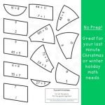 DIVISION Candy Cane Math Worksheet Alternative | Christmas Activities ...
