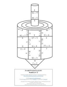 DIVISION Dreidel Math Games | Chanukah or Hanukkah Math Activities ...