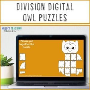 DIVISION Owl Math Activities: Halloween Games, Centers, or Worksheet ...