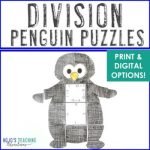 DIVISION Penguin Activities | FUN Winter Math Centers, Games, or ...