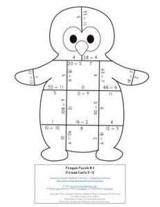 DIVISION Penguin Activities | FUN Winter Math Centers, Games, or ...