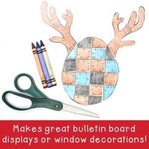DIVISION Reindeer Activities | Christmas Math Worksheet Alternatives ...