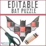 EDITABLE Bat Activity or Nocturnal Animals Game for ANY Topic (Create ...