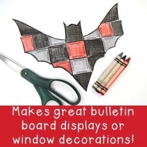 EDITABLE Bat Activity or Nocturnal Animals Game for ANY Topic (Create ...