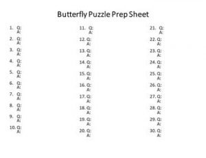 EDITABLE Butterfly Puzzle | Create your own SPRING ACTIVITIES on ANY ...