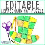 EDITABLE Leprechaun Hat Puzzle - Create a St Patricks Day Activity on ...
