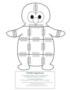 EDITABLE Penguin Activities or Centers - Make your own Math or Literacy ...
