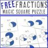FREE Fraction Math Center Game Puzzle - HoJo's Teaching Adventures, LLC