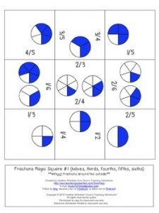 FREE Fraction Math Center Game Puzzle - HoJo's Teaching Adventures, LLC