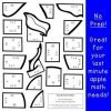 MULTIPLICATION Apple Activities | Fall Math Games to use with Johnny ...