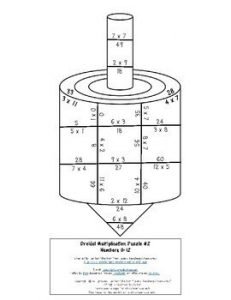 MULTIPLICATION Dreidel Math Games | Chanukah or Hanukkah Math ...