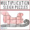MULTIPLICATION Santa Sleigh | Christmas Math Activities, Games ...
