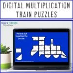 MULTIPLICATION Train Activity | FUN Polar Express Math Lesson, Game, or ...