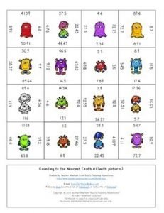 Rounding Decimals Game, Activity, Test Prep, Review, or Math Centers ...