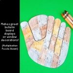 SUBTRACTION Baseball Math Game - FUN Summer School Math Puzzle Centers ...