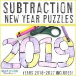 SUBTRACTION New Years Puzzles (2024 Included) - HoJo's Teaching ...
