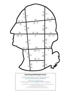 SUBTRACTION President's Day Math Activities | Constitution Day Math ...