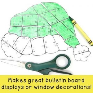 SUBTRACTION Santa Hat Puzzles - Christmas Mystery Math Picture Activity ...