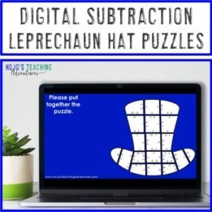 St Patricks Day Math Worksheet Alternatives | Subtraction Leprechaun ...