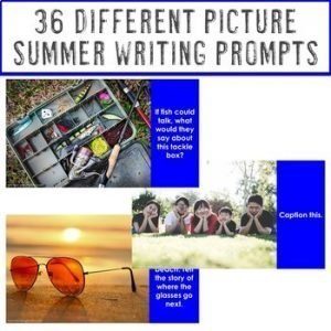 Summer Writing Prompts | Camping, Hiking, & Back to School Writing ...