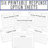 Summer Writing Prompts | Camping, Hiking, & Back to School Writing ...